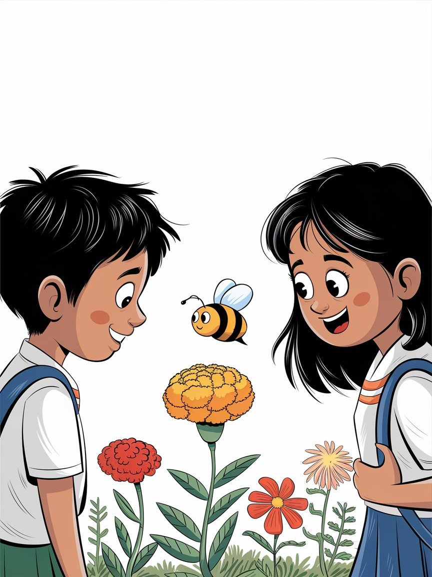 The Tale of the Busy Bee - Shorty story by Cherry Tales